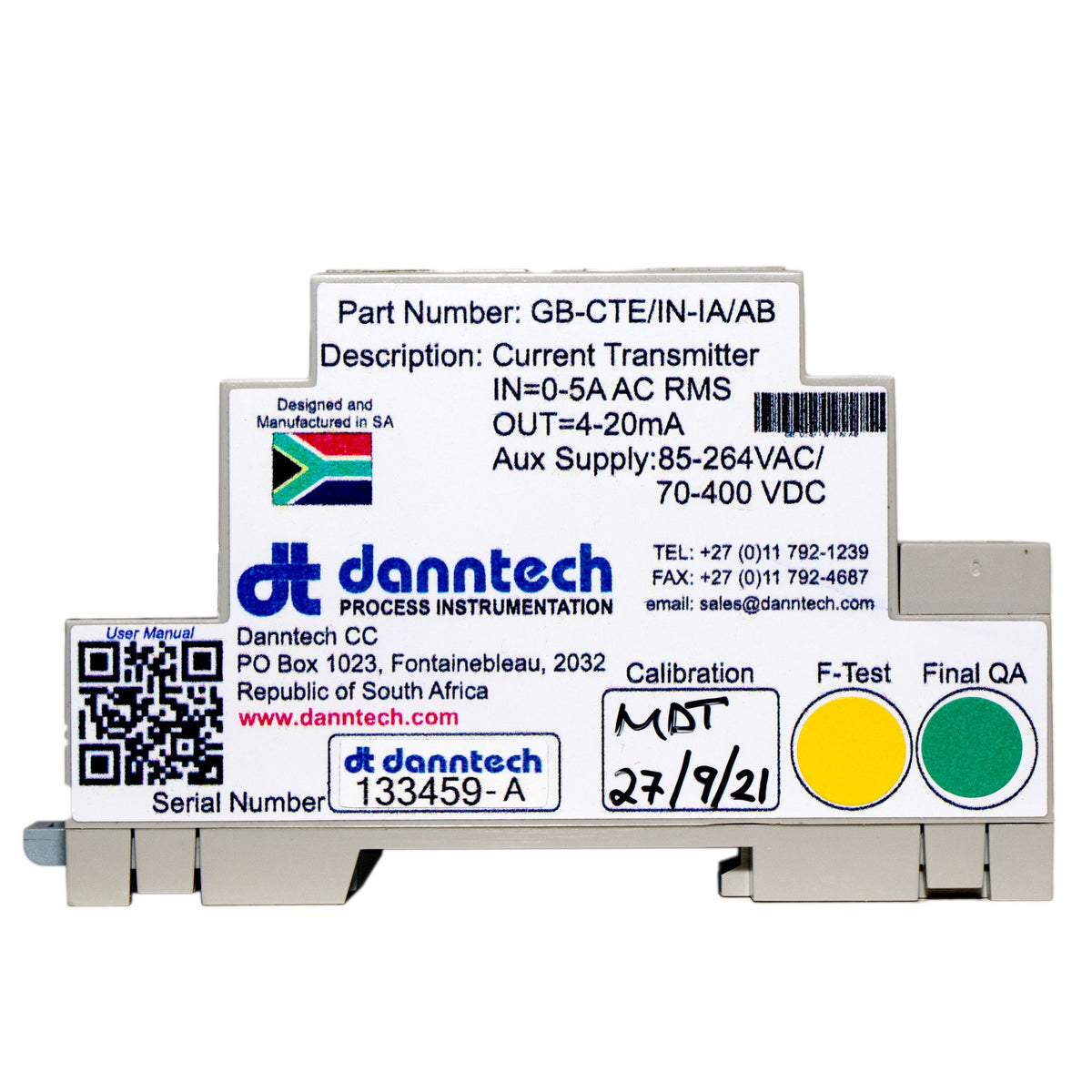 Low Cost Current Transmitter – Danntech