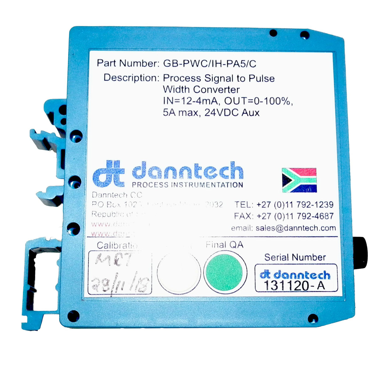Process Signal to Pulse Width Converter – Danntech