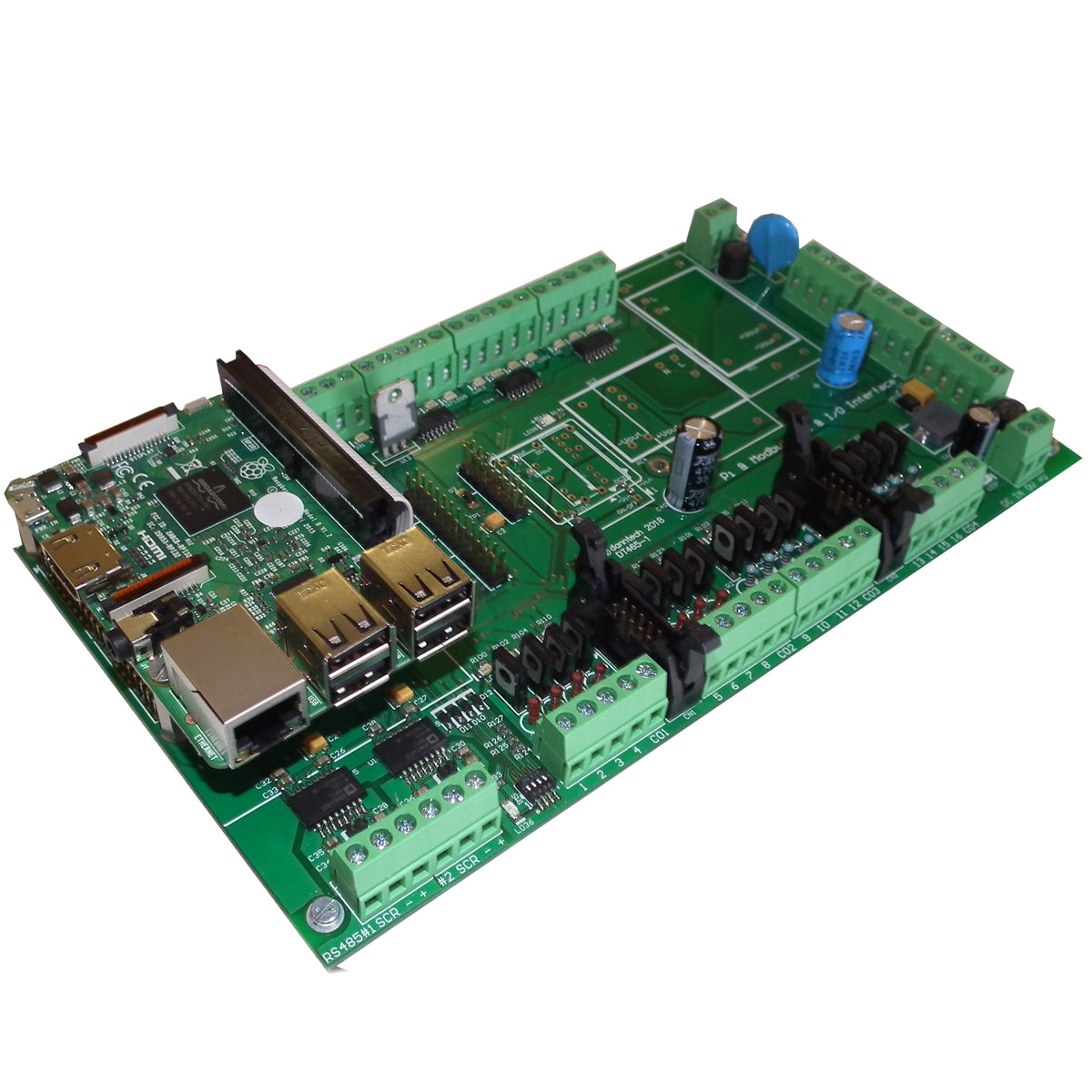 Pi, MODBUS & IO Interface Unit – Danntech