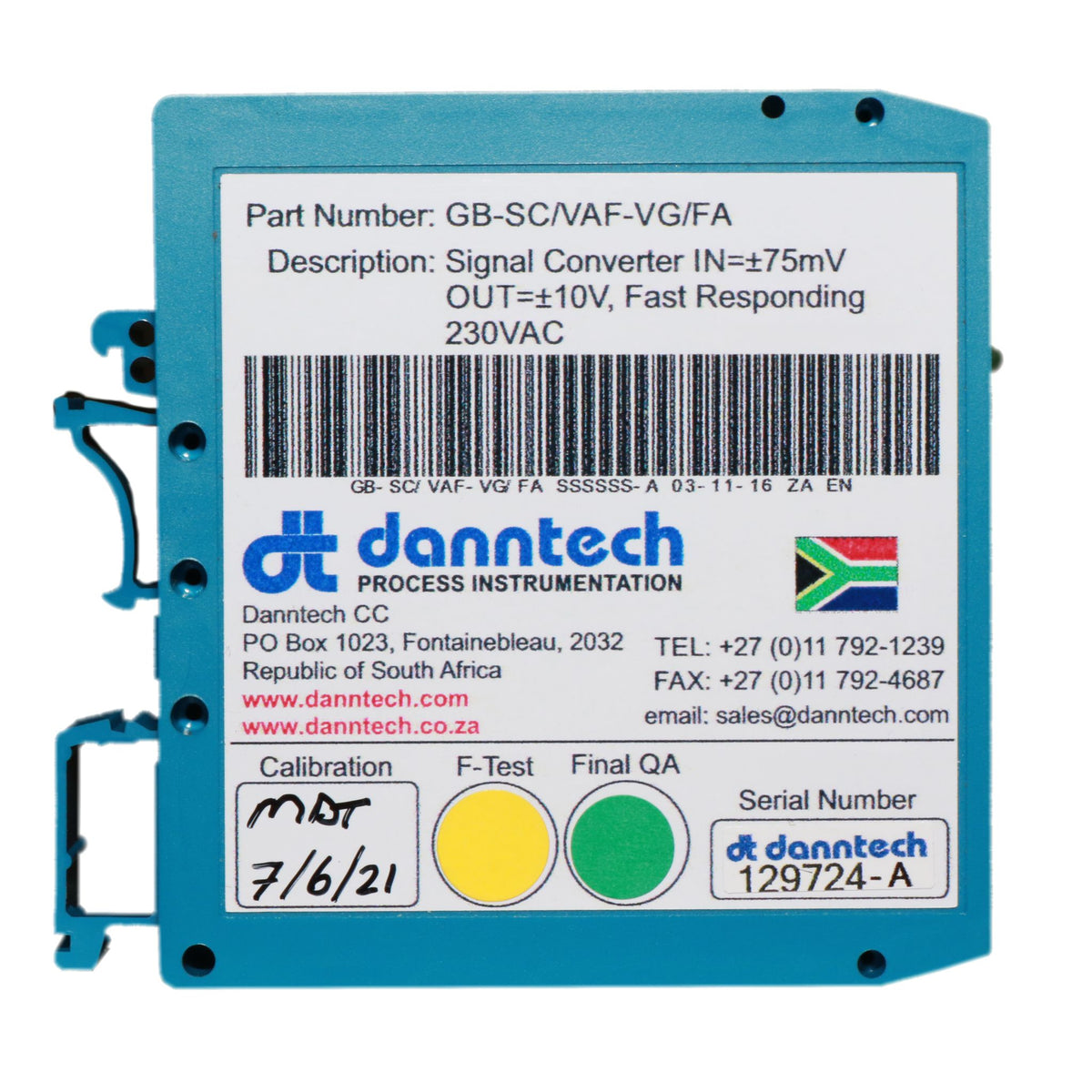 Signal Converter Analogue – Danntech